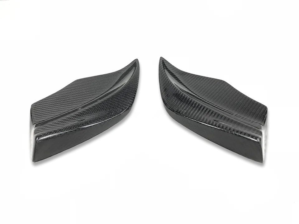 Carbon Fiber Rear Bumper Splitters - Mercedes Benz W176 A-Class ...