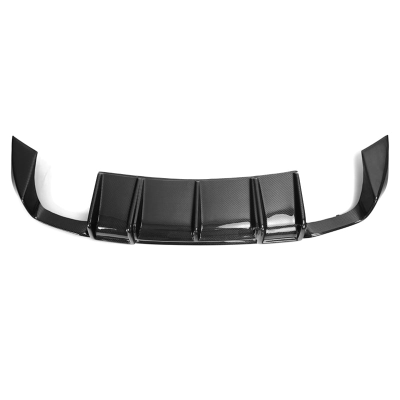 KB Style Carbon Fiber Rear Diffuser - Audi RS3 / S3 / A3 S Line ...