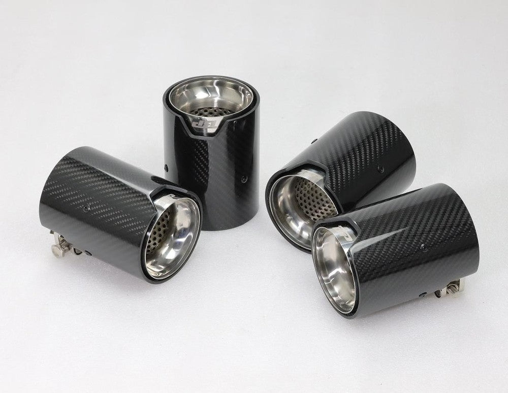 MP Style Carbon Fiber Exhaust Tip Set - BMW F80 M3, F82/F83 M4 & F82 M ...
