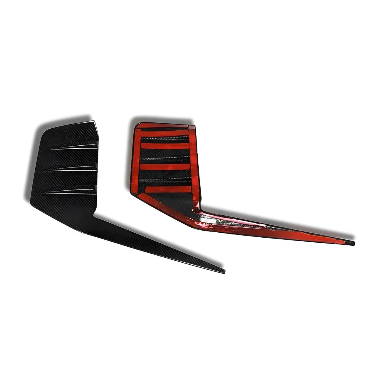 MP Style Carbon Fiber Rear Bumper Side Trim - BMW G87 M2 | BimmerTrend