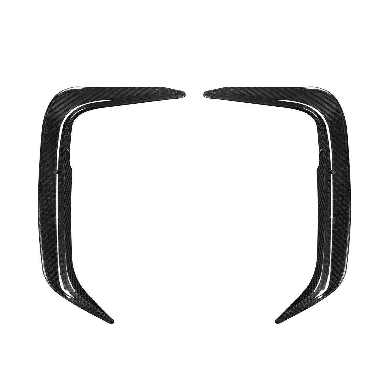 SQ Style Carbon Fiber Rear Side Canards - BMW F97 X3M LCI | BimmerTrend