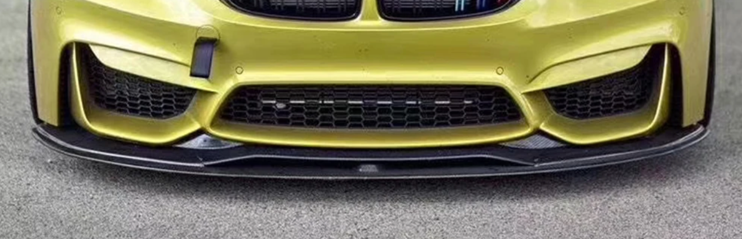 BMW F80 M3 F82 M4 Carbon Fiber PSM Style Front Lip | BimmerTrend